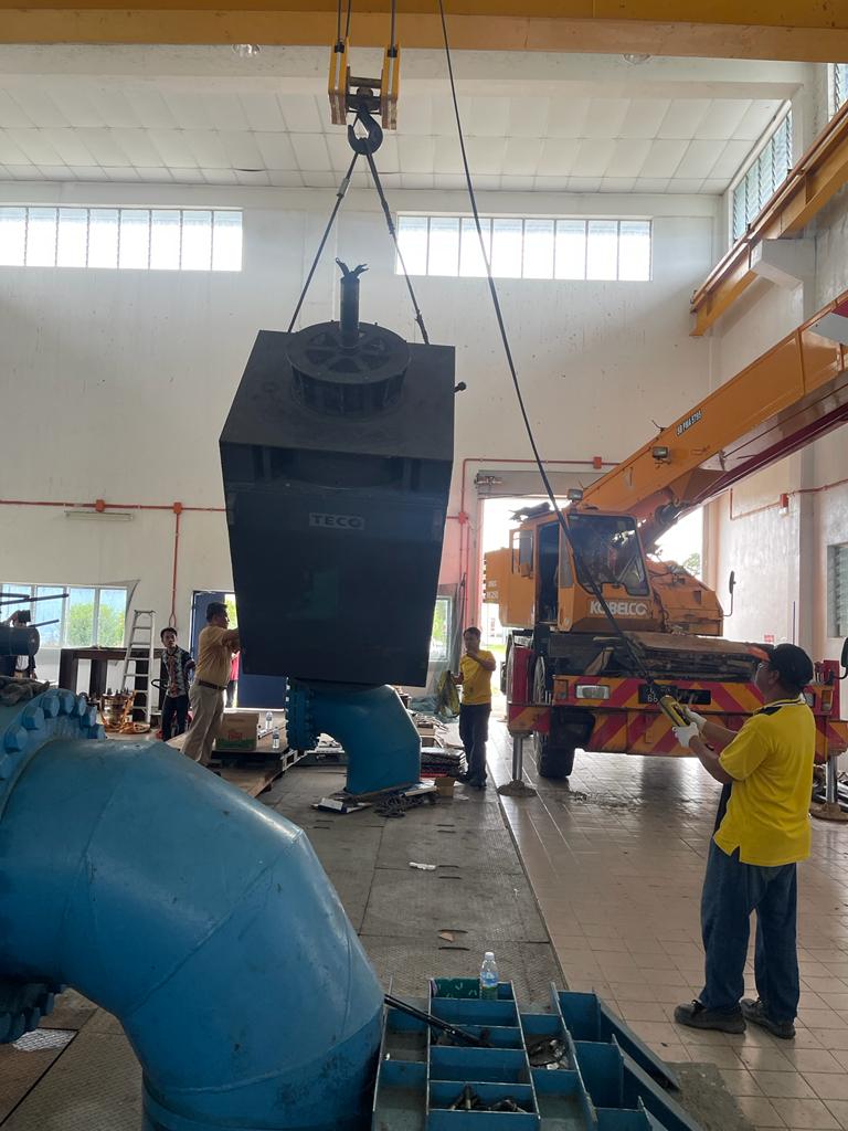 SLIP RING TECO MOTOR 1750KW AT BEAUFORT SABAH – Everpine Engineering ...